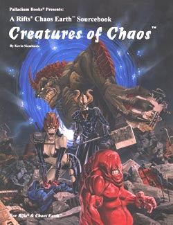 Rifts RPG Chaos Earth Sourcebook One: Creatures of Chaos – Golden Apple ...