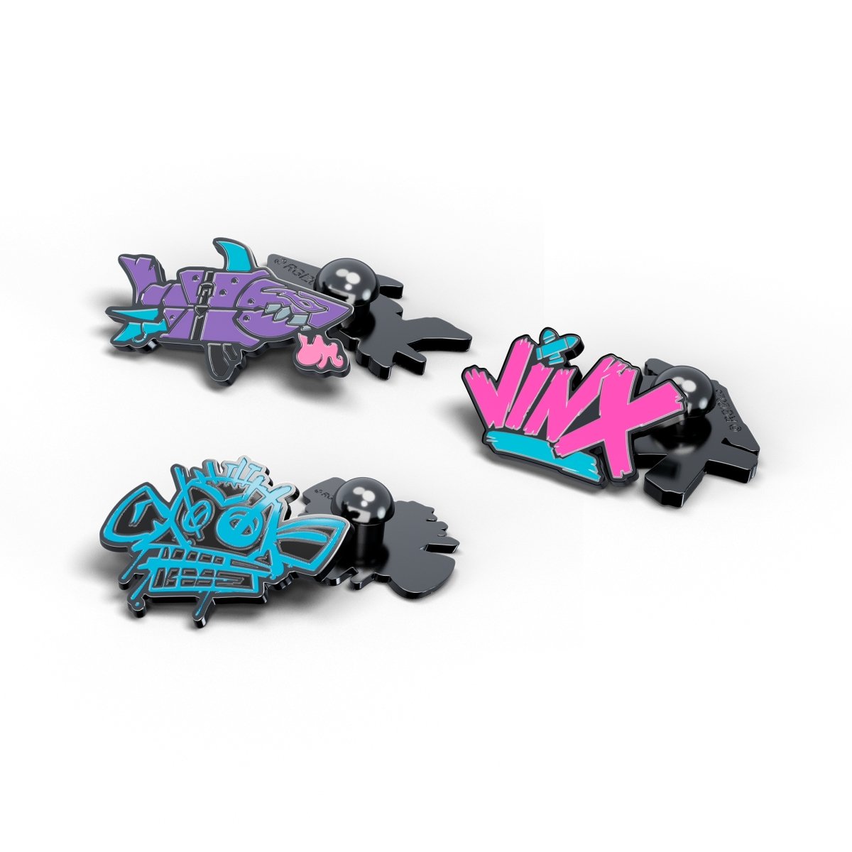 League of Legends - Jinx Charms 3-pack | Golden Apple Comics