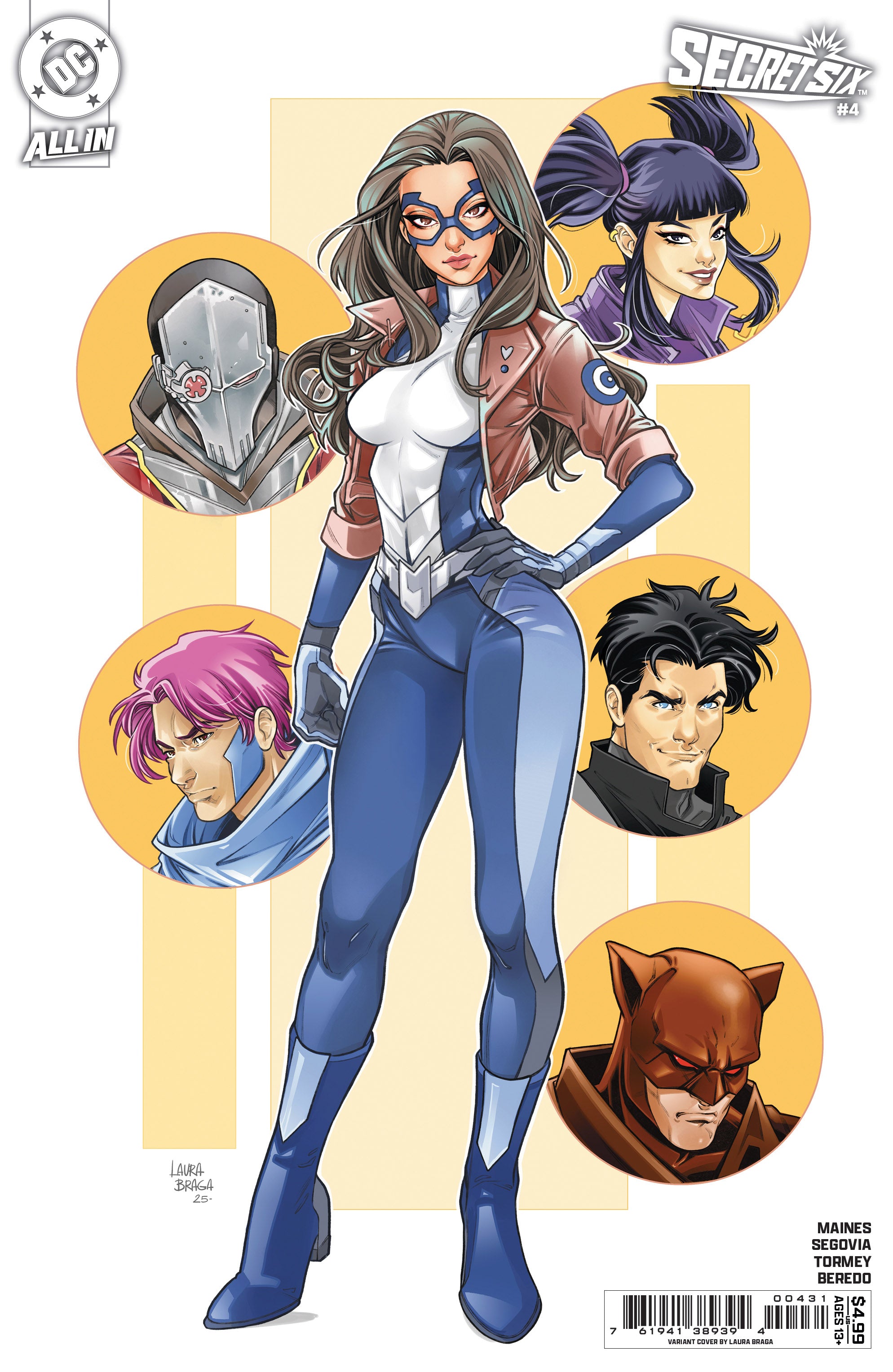 Secret Six #4 (Of 6) C Laura Braga Variant (06/04/2025) Dc – Golden ...