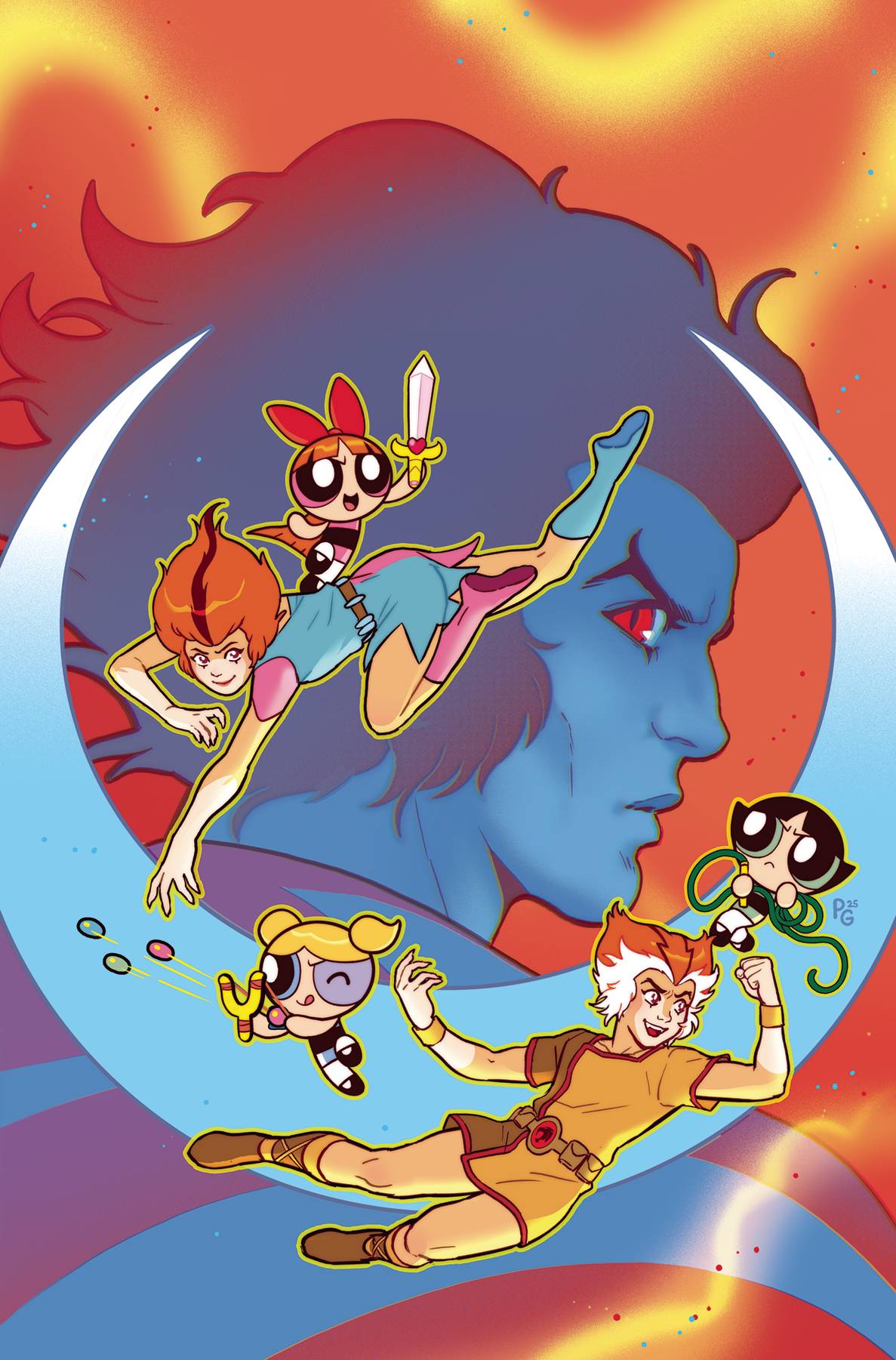 Thundercats Powerpuff Girls #2 J 1:20 Paulina Ganucheau Variant (08/13 ...