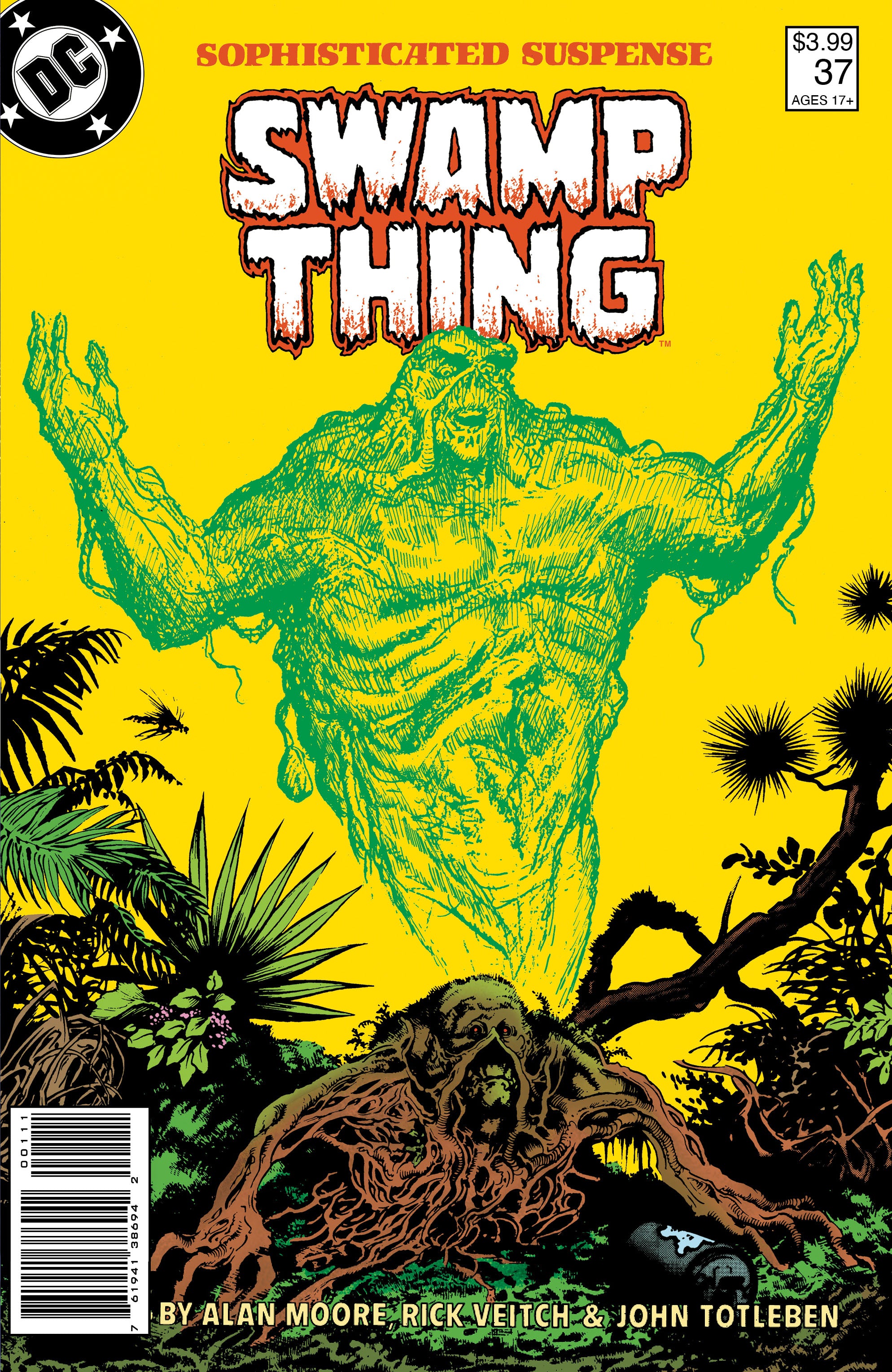 Saga Of The Swamp Thing #37 Facsimile Edition A Stephen R Bissette & J
