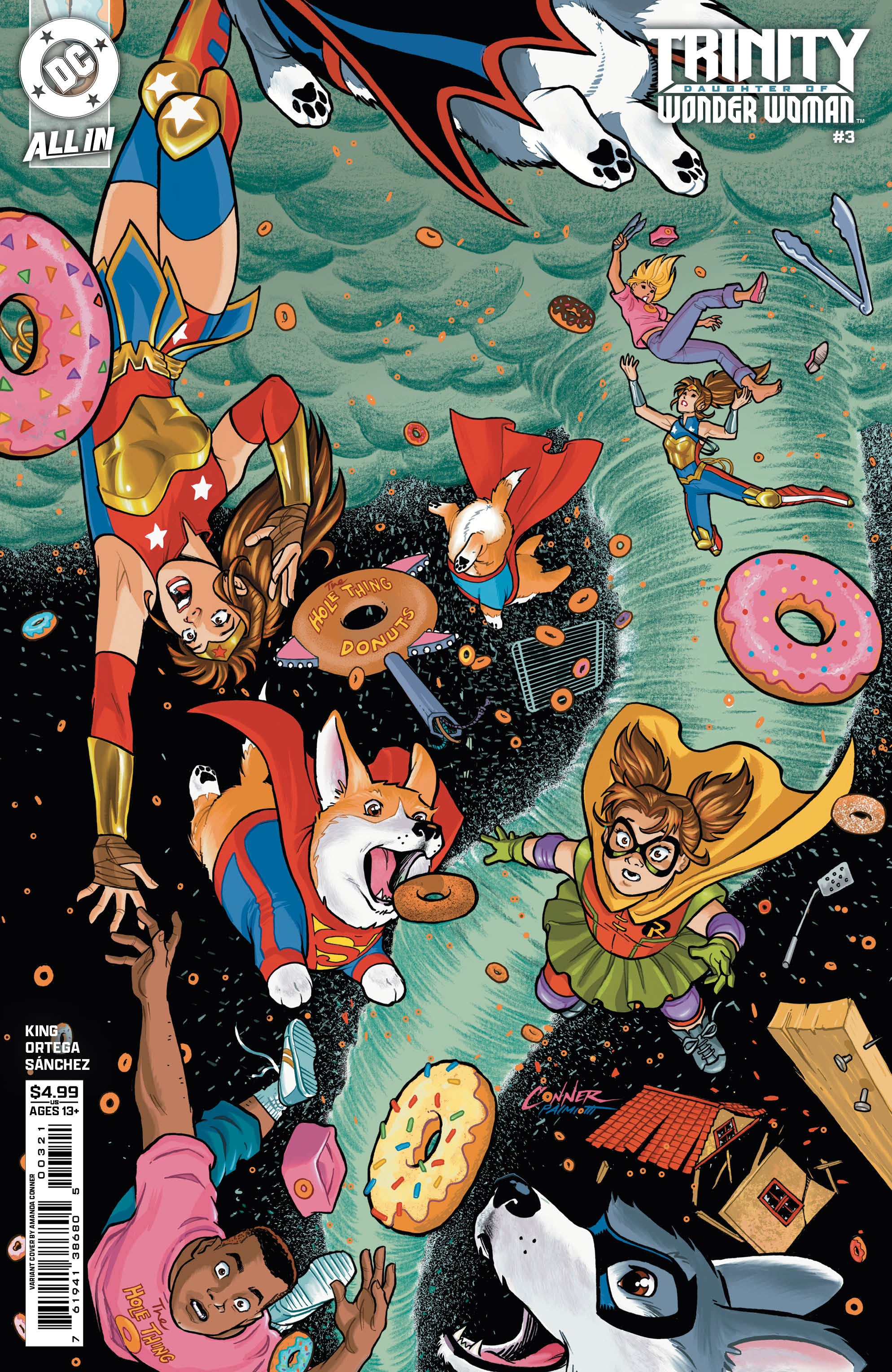 Trinity Daughter Of Wonder Woman #3 (Of 6) B Amanda Conner Variant (08 ...