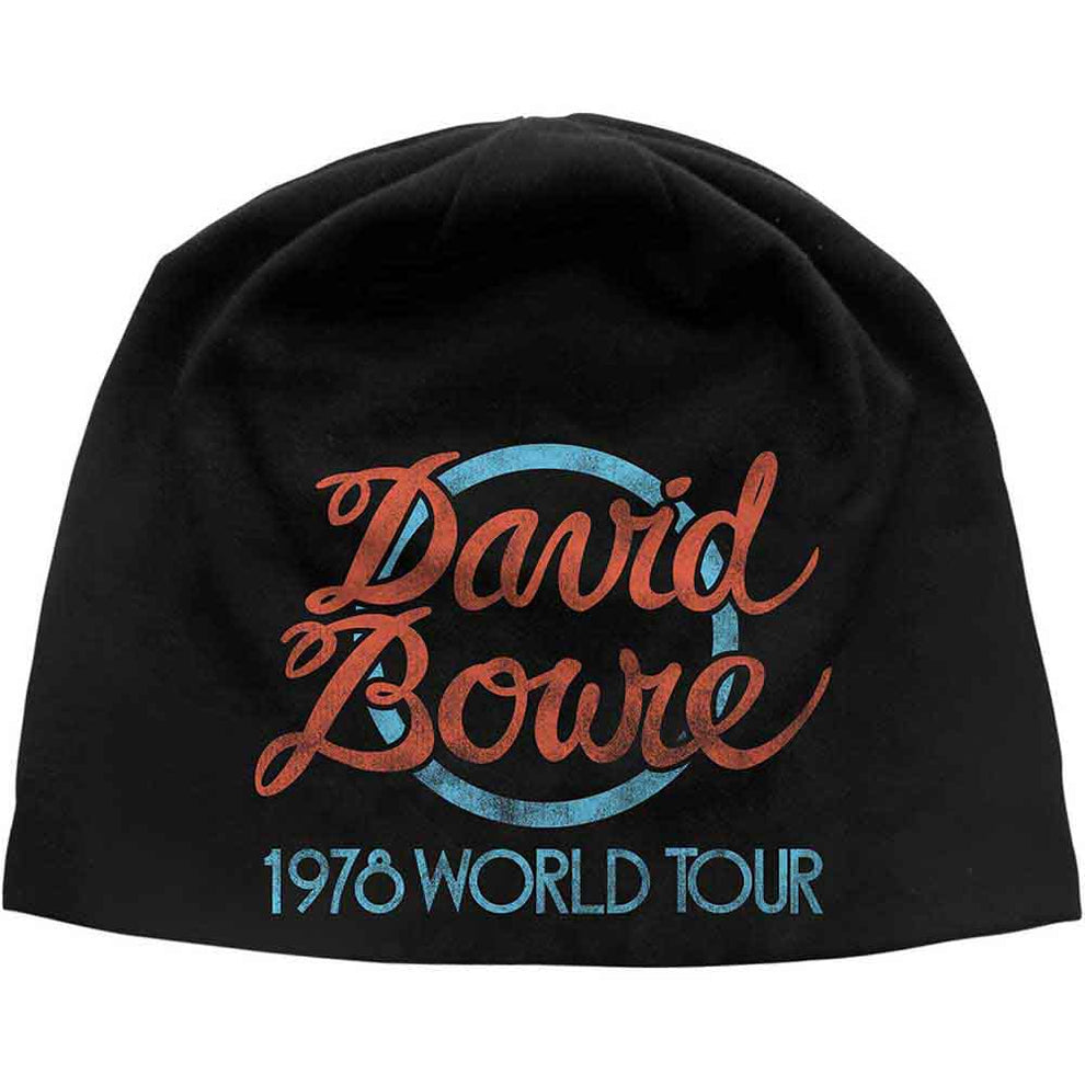 David Bowie World Tour Logo JD Print [Hat] | Golden Apple Comics