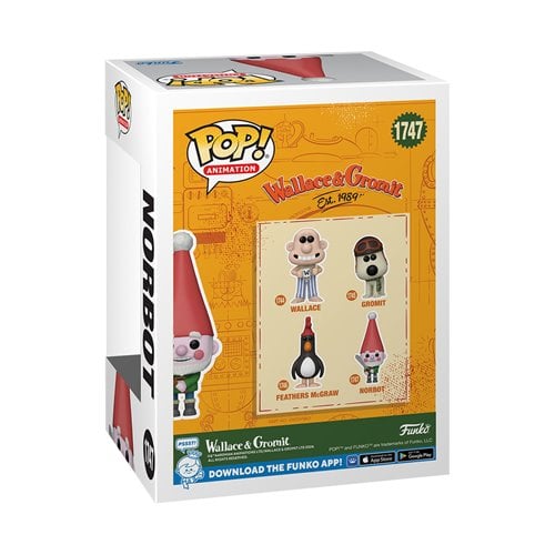 Funko Pop! Animation - Wallace and Gromit Vinyl Figure - Select Figure ...