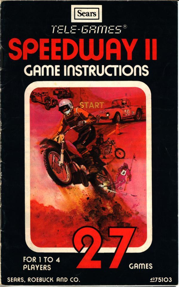 Tele-Game #27 Speedway II (Atari 2600) – Golden Apple Comics