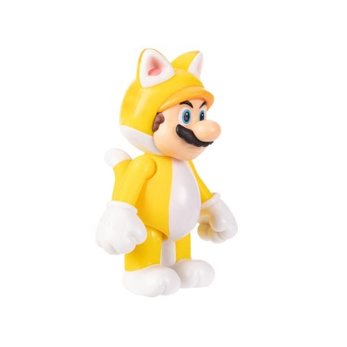 Nintendo Super Mario - 2 1/2" Mini-Figure - Cat Mario (Standing ...
