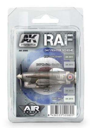 AK Interactive: RAF Day Fighter Scheme Colors Set | Golden Apple Comics