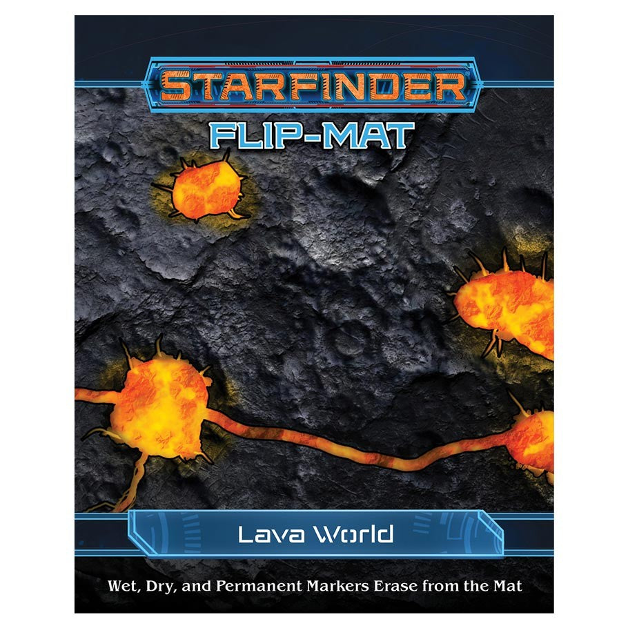 Starfinder: Flip-Mat - Lava World – Golden Apple Comics