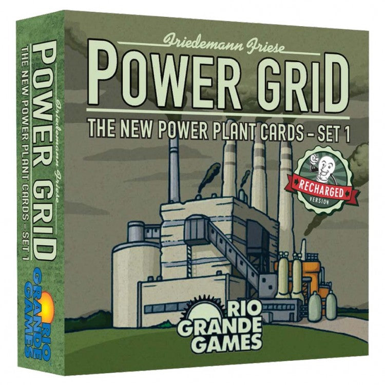 Power Grid: New Power Plant Cards Set 1 – Golden Apple Comics