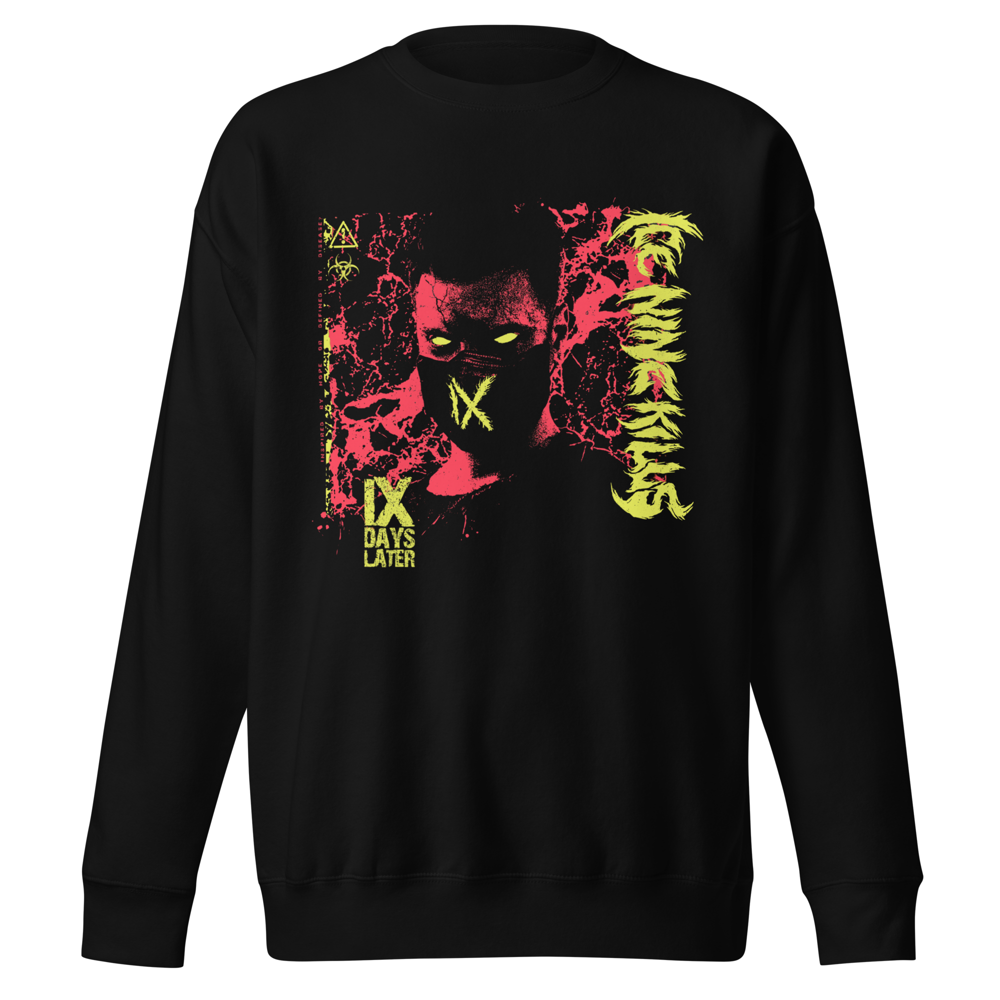 Stakes Ice Nine Kills IX Days Later Jumbo Print Sweatshirt [Apparel ...