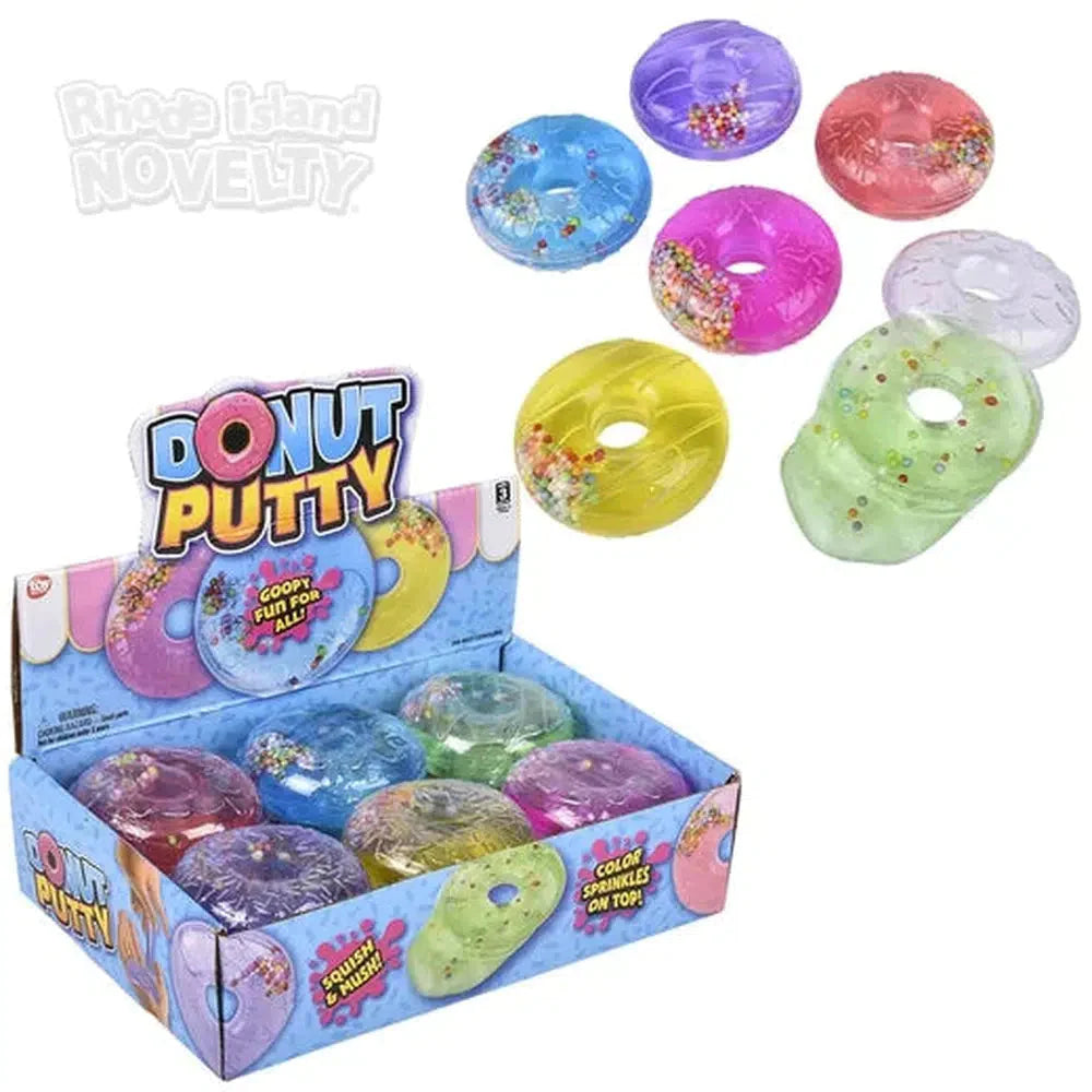 2.75" Donut Putty Assorted Styles – Golden Apple Comics