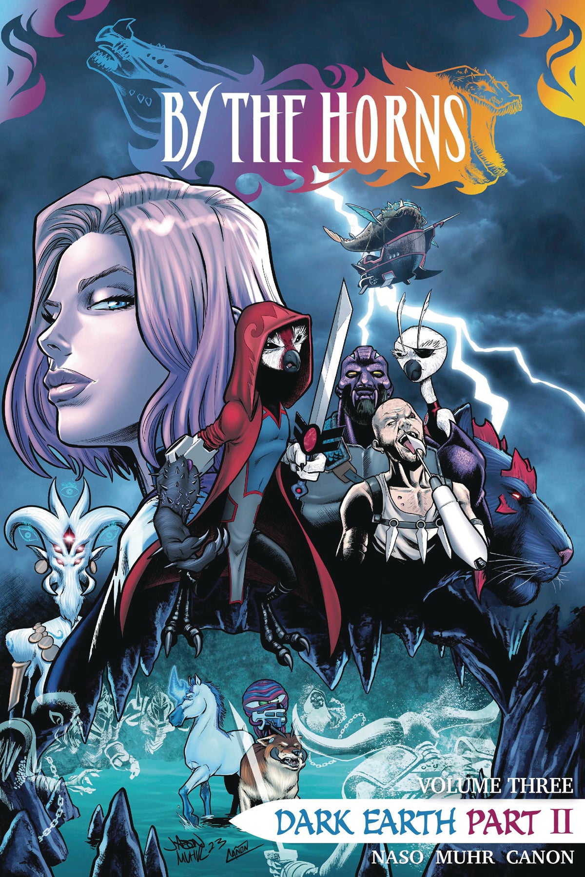 BY THE HORNS DARK EARTH TP PART 2 (MR) (C: 0-1-0) (03/27/2024) SCOUT ...