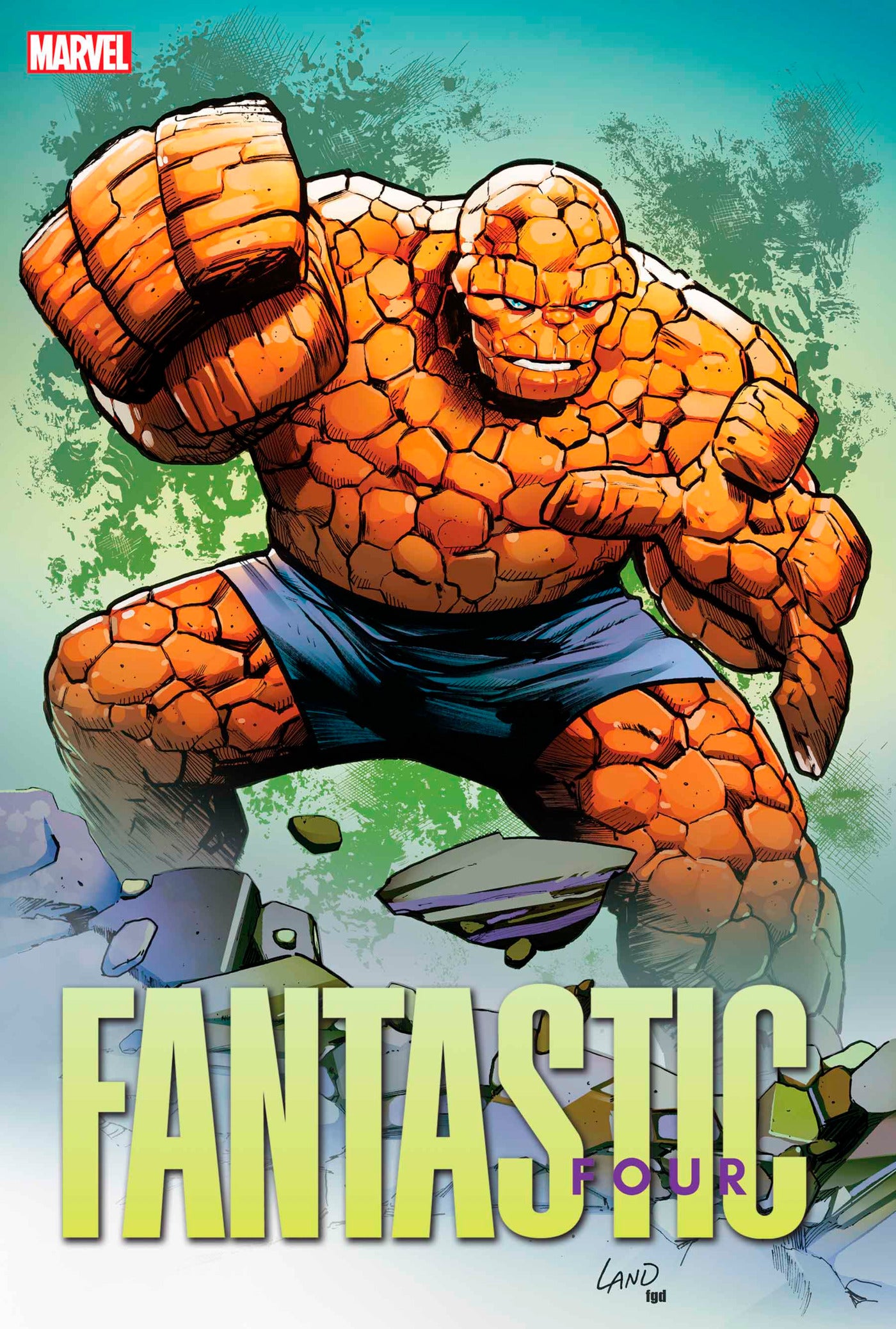 Fantastic Four #7 C Greg Land Variant (05/17/2023) Marvel | Golden ...