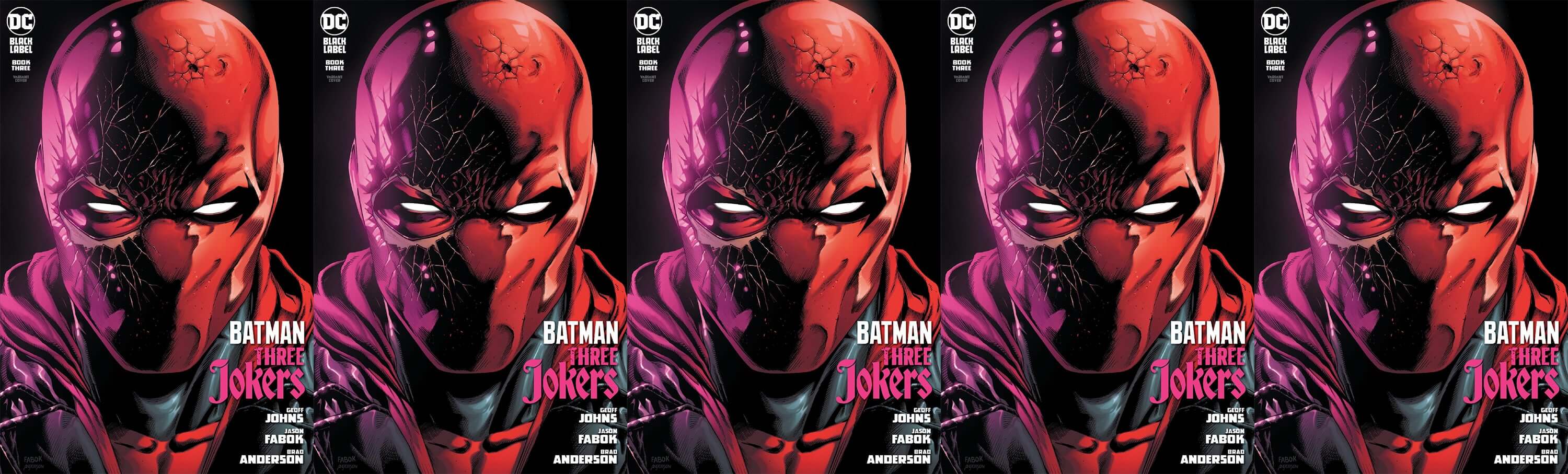 Batman Three Jokers #3 B Jason Fabok Red Hood Variant (10/28/2020) DC ...