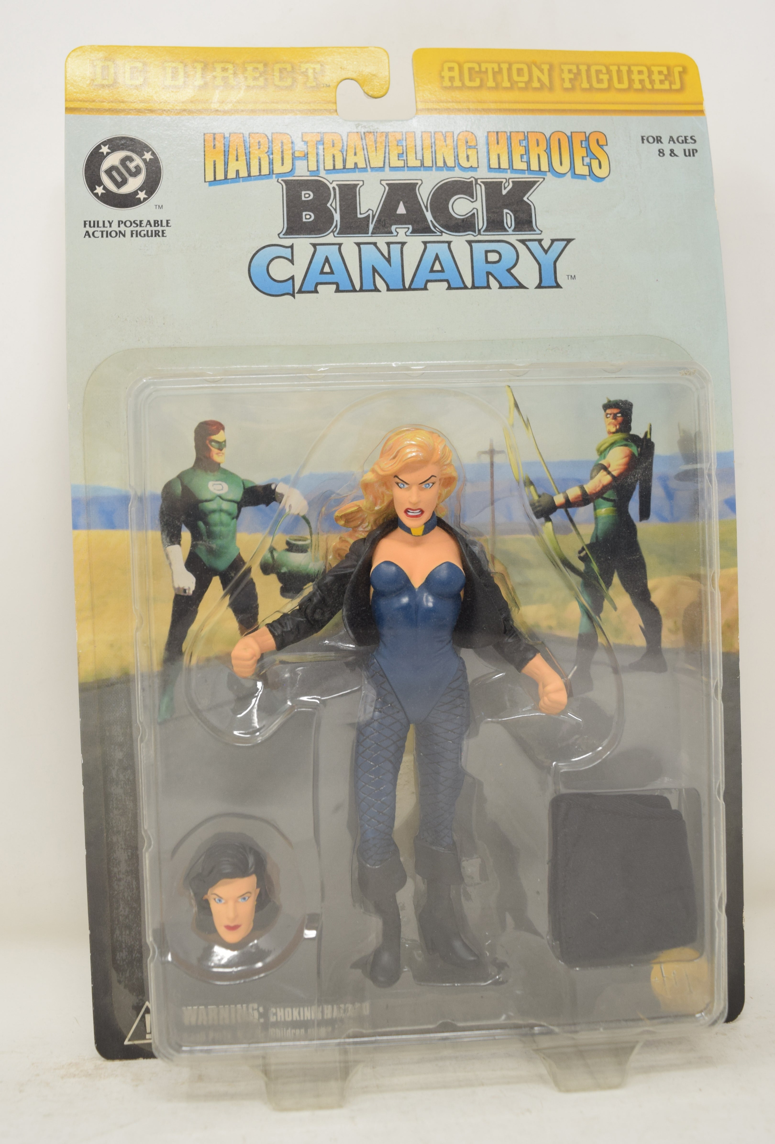 Black Canary Hard Traveling Heroes Action Figure DC Direct MOC New ...