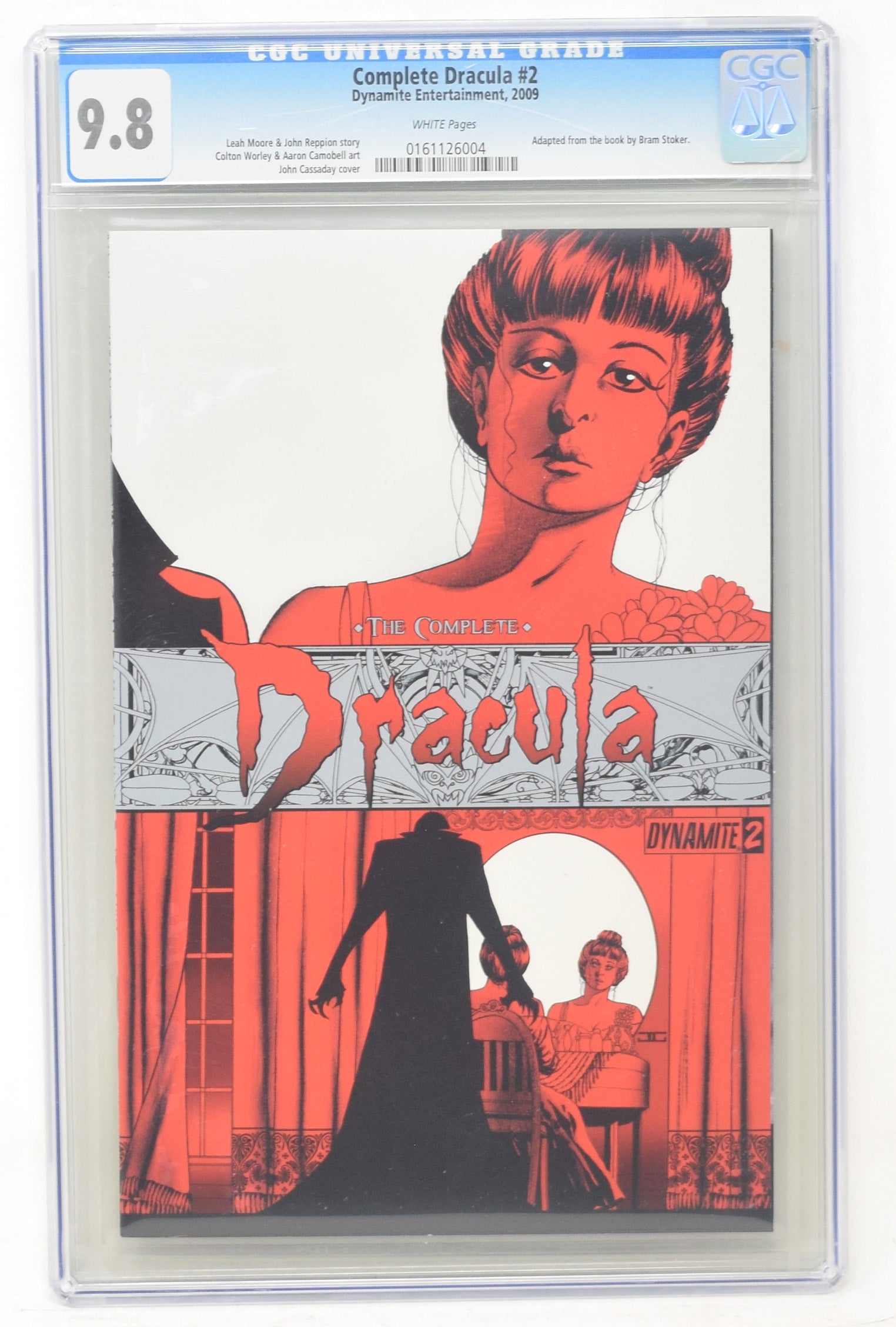 Complete Dracula 2 Dynamite 2009 CGC 9.8 John Cassady Bram Stoker | Golden Apple Comics