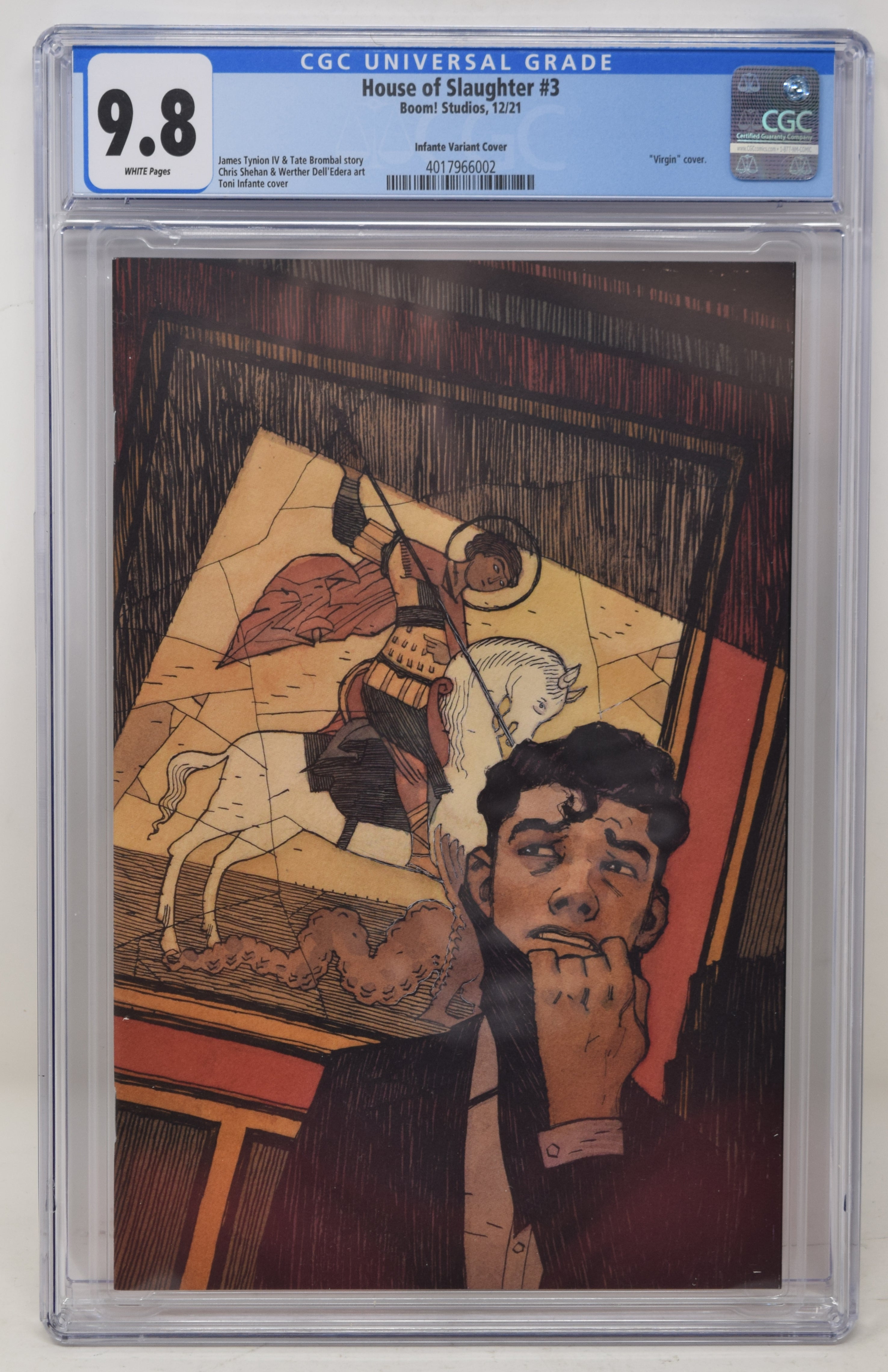 House Of Slaughter 3 Boom 2021 CGC 9.8 1:75 Gabriel Walta Virgin Varia ...