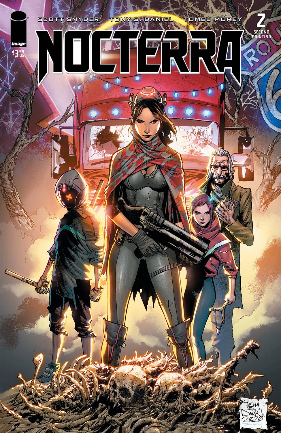 Nocterra #2 2nd Print Tony Daniel Variant (Mr) (05/05/2021) Image ...