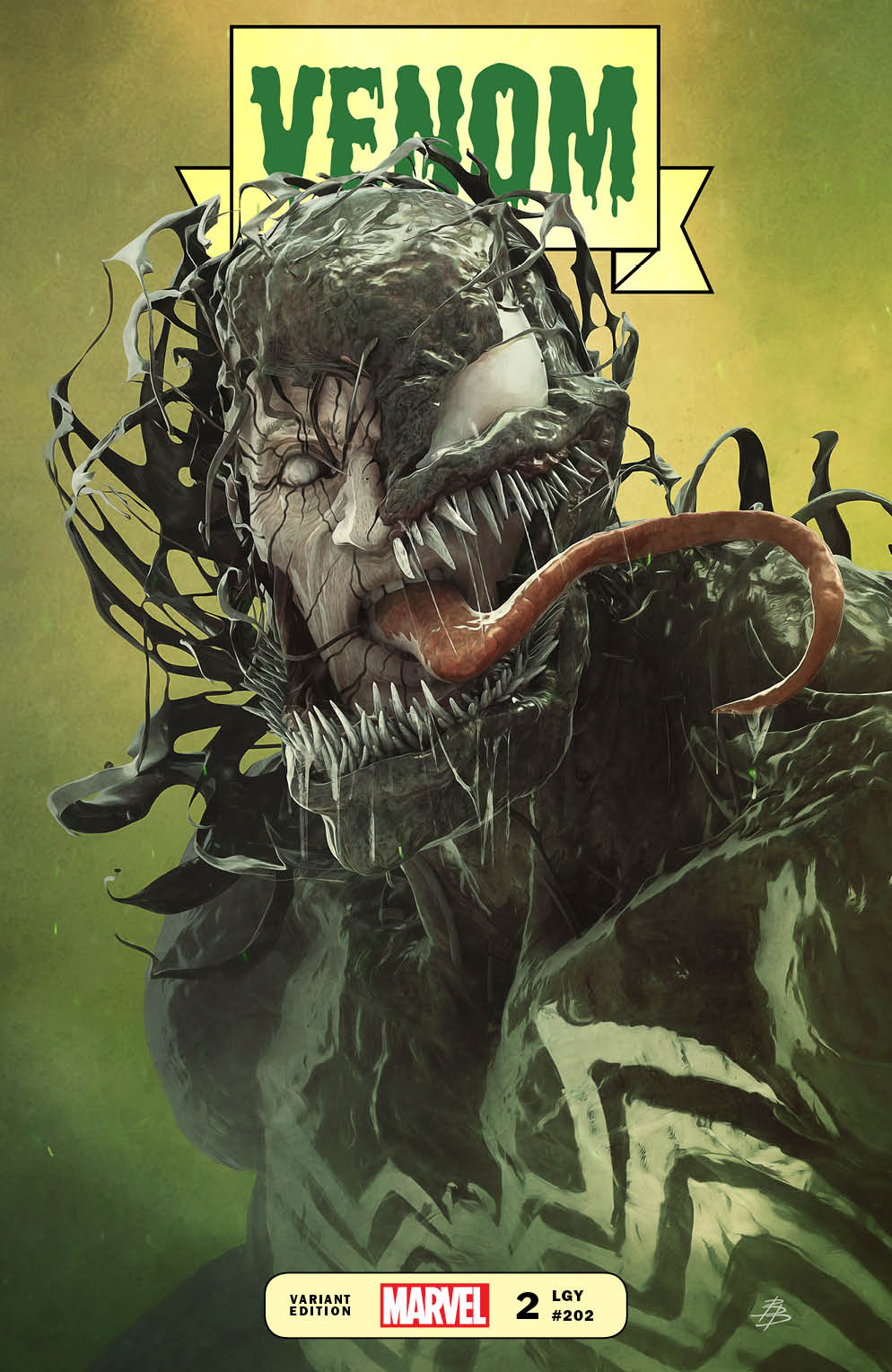 Venom #2 Bjorn Barends Variant (11/24/2021) Marvel | Golden Apple Comics